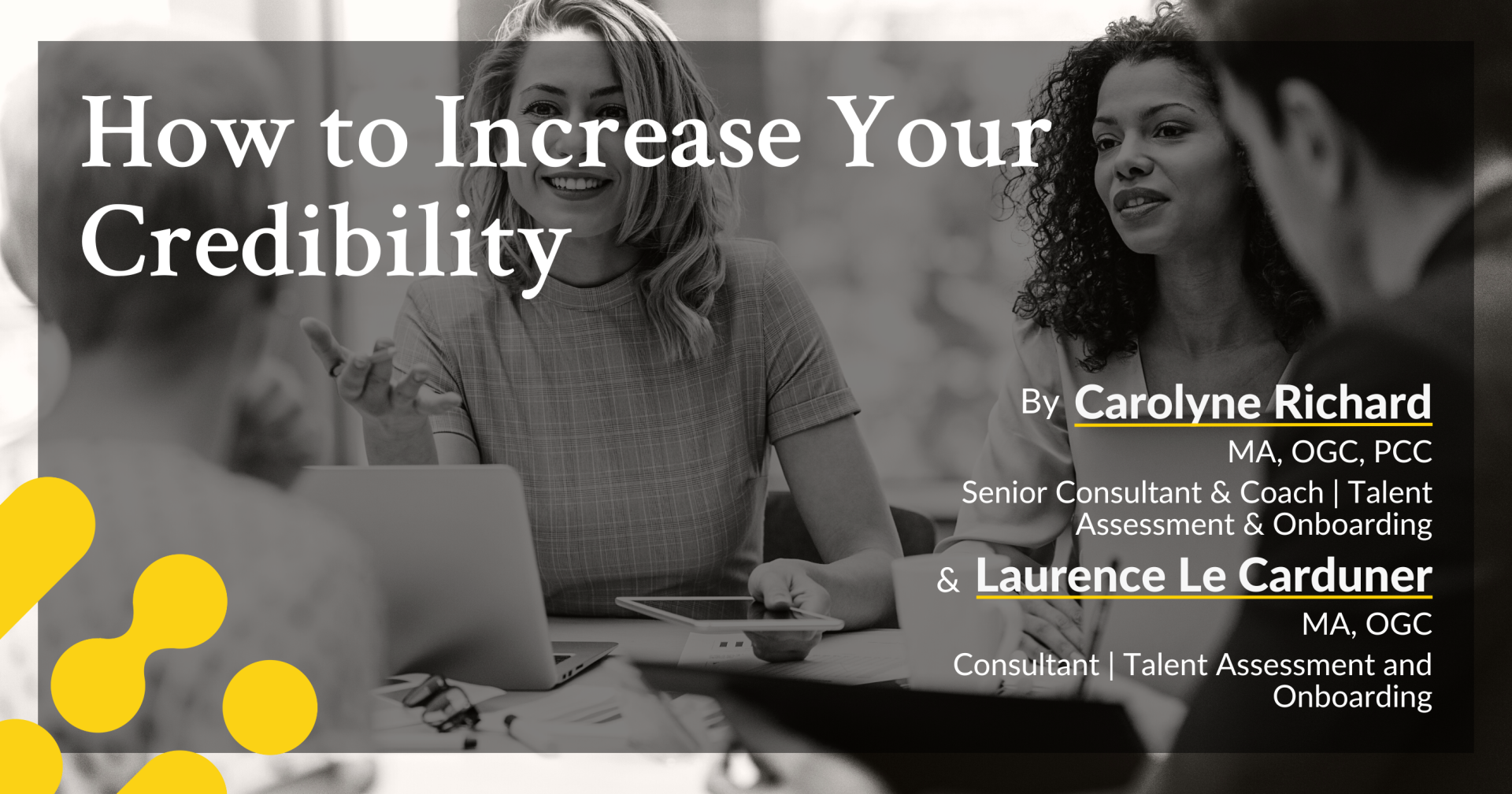 How to increase your credibility | Humance | Culture & Performance